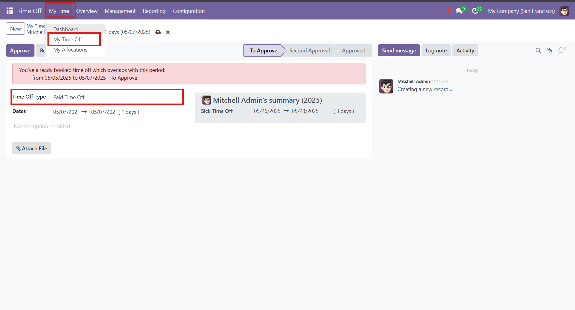 How to Manage Employee Leave Requests with Odoo HRMS - Odiware Technologies